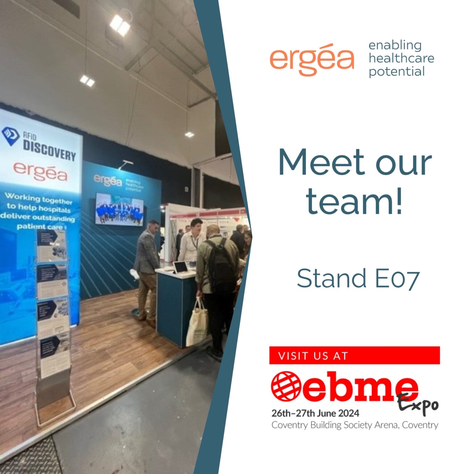 We are exhibiting at the EBME Expo 2024! - Ergea UK