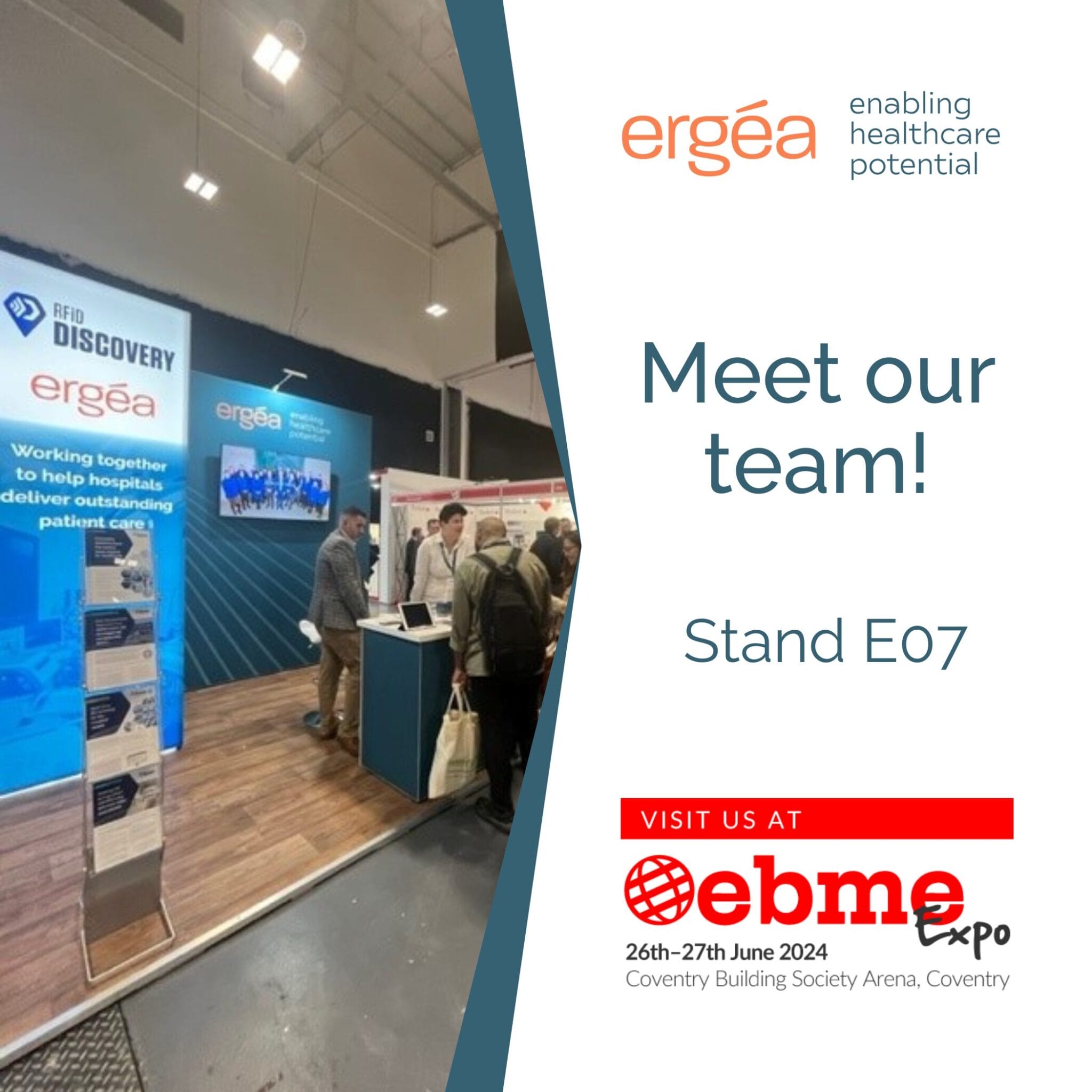 We are exhibiting at the EBME Expo 2024! - Ergea UK